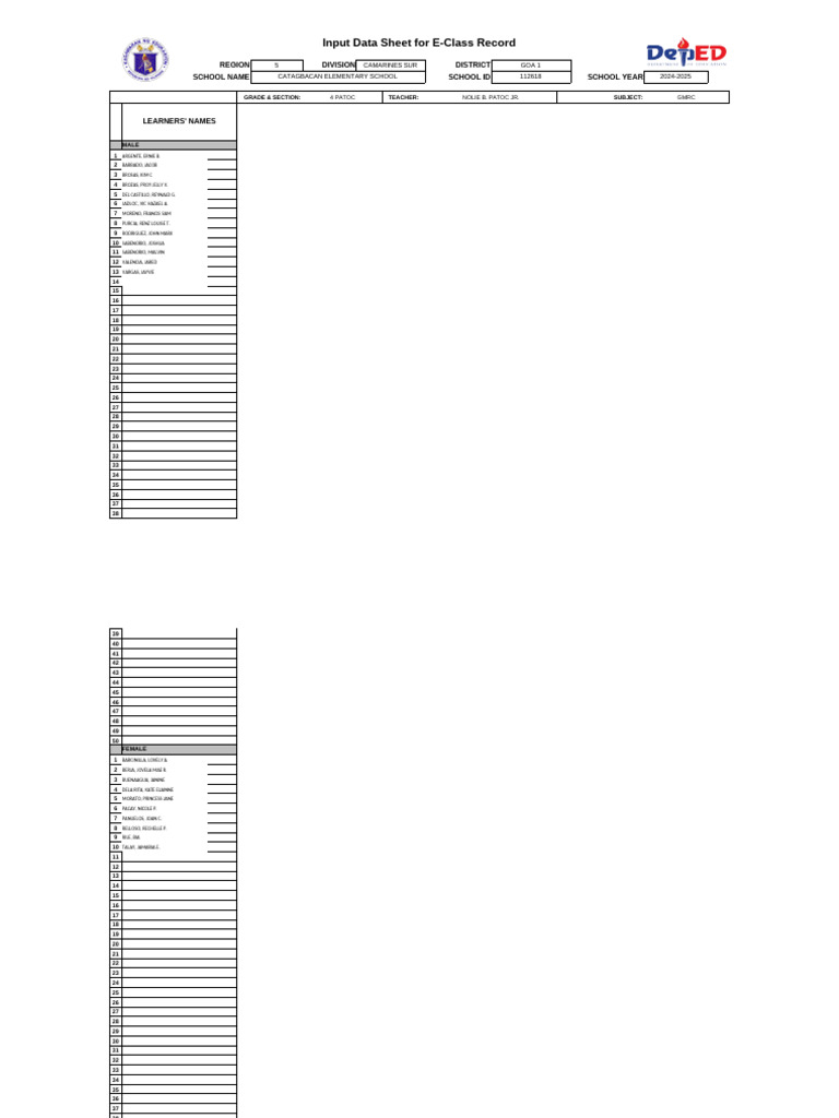 Grade 4 Gmrc Pdf