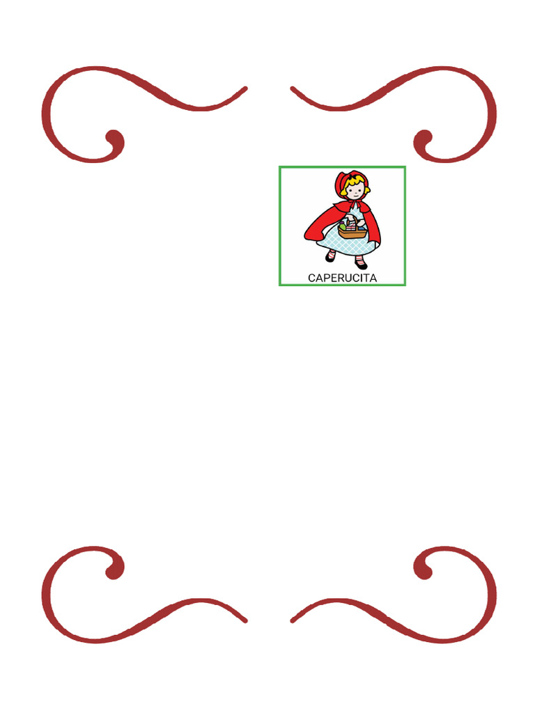 Cuento y Actividades Caperucita Roja | PDF | Caperucita Roja | Cuentos ...
