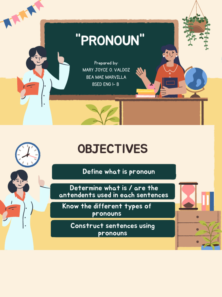 Understanding Pronouns and Their Types | PDF | Pronoun | Grammatical Number