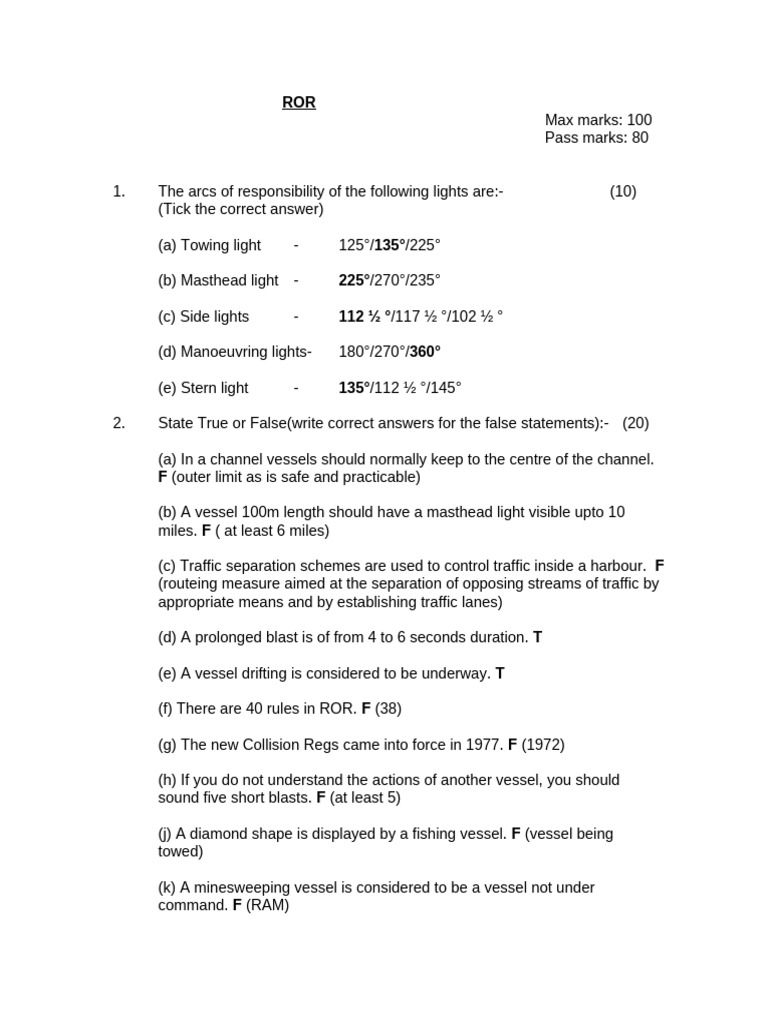 Ror Solutions | PDF | Watercraft | Shipping