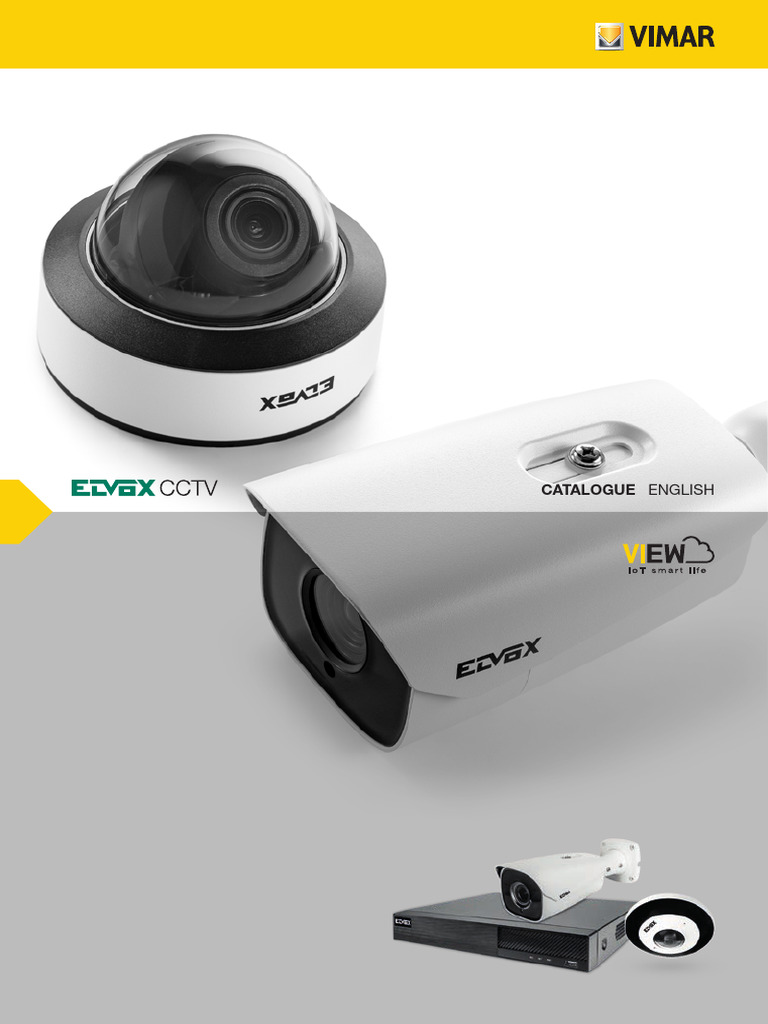 B c22027 Vimar Catalogo Elvox TVCC Inglese.100285 | PDF | Closed Circuit Television | Smartphone