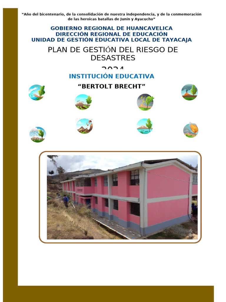 Plan de GRD 2024 | PDF | Radiación | Relámpago