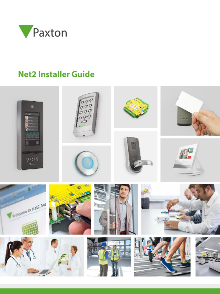 519-708-US (Paxton Installing) | PDF | Access Control | Computer Monitor