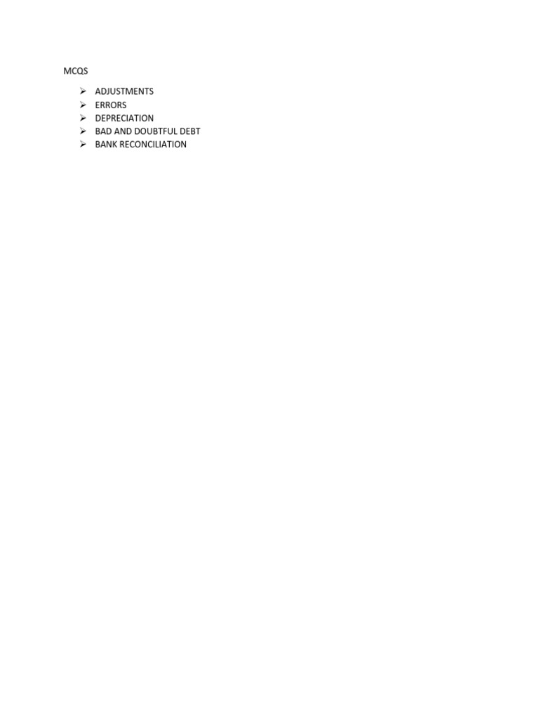 Mcqs Dep - Dd.exp - Errors | PDF