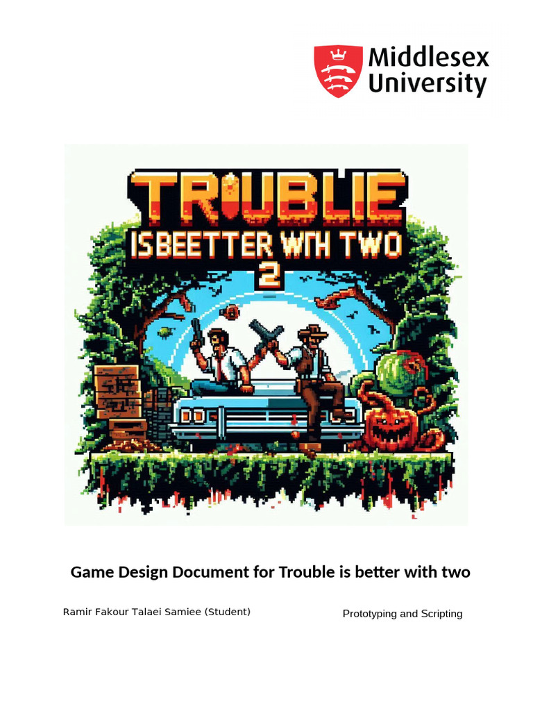 Ramir Fakour - 1 Unity Assignment | PDF | Video Game Gameplay | Video ...