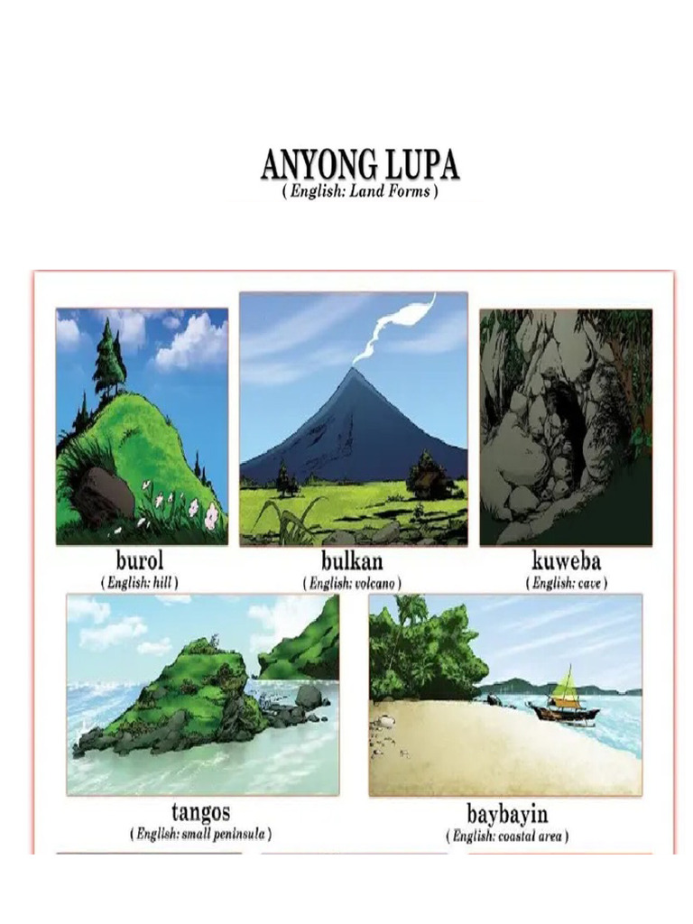 Anyong Tubig Anyong Lupa | PDF