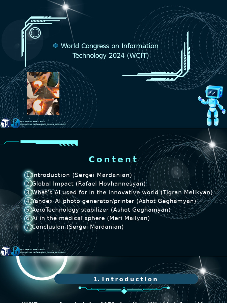 WCIT 2024: AI Innovations Overview | PDF | Artificial Intelligence ...