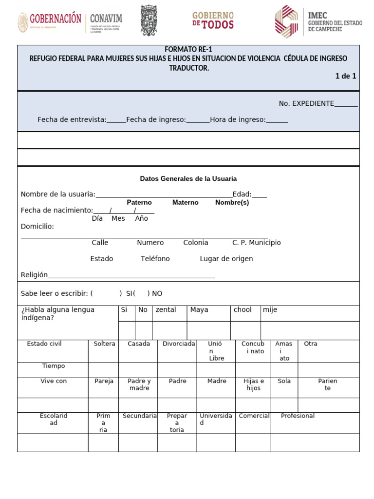 Formato Traduccion 2024 Imec | PDF