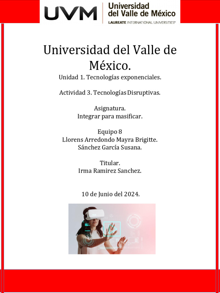 Act.3 Eq8 Tecnologia Disruptiva | PDF | Netflix | Streaming Media