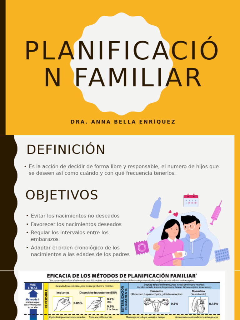 Planificación Familiar | PDF