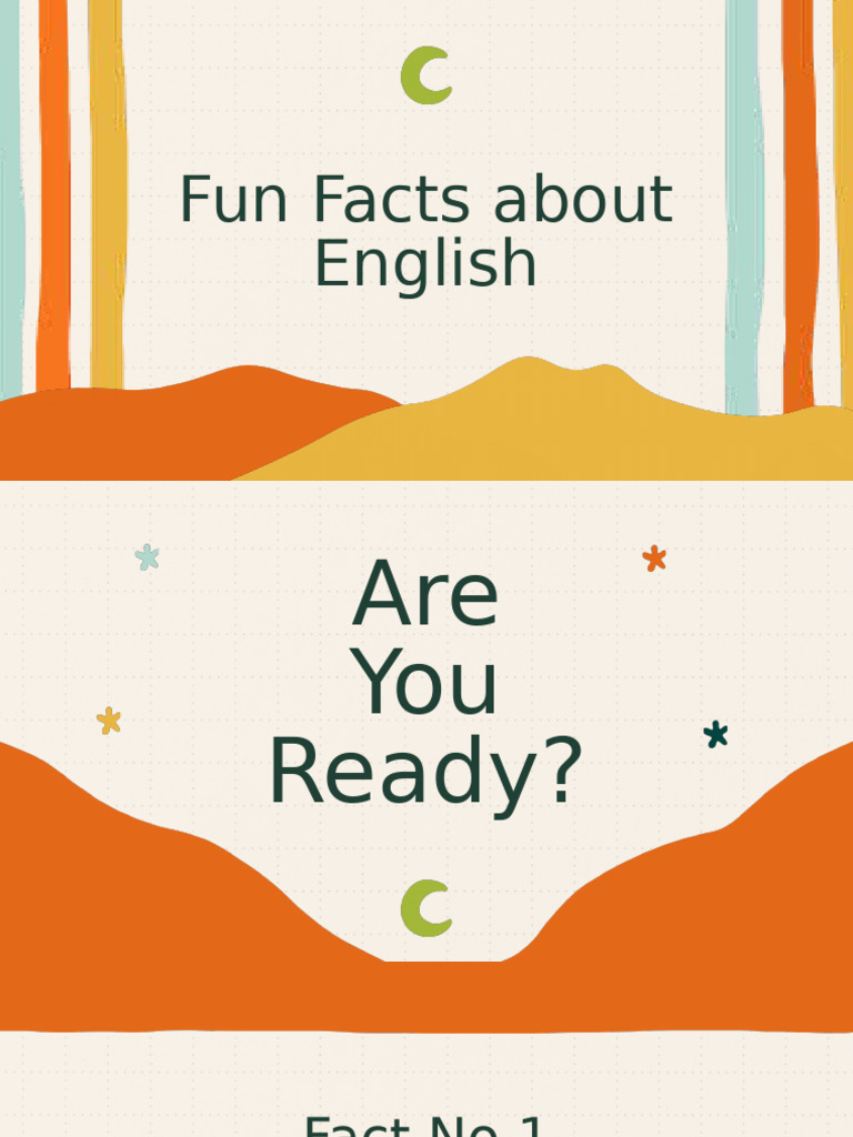Fun Facts About English | PDF