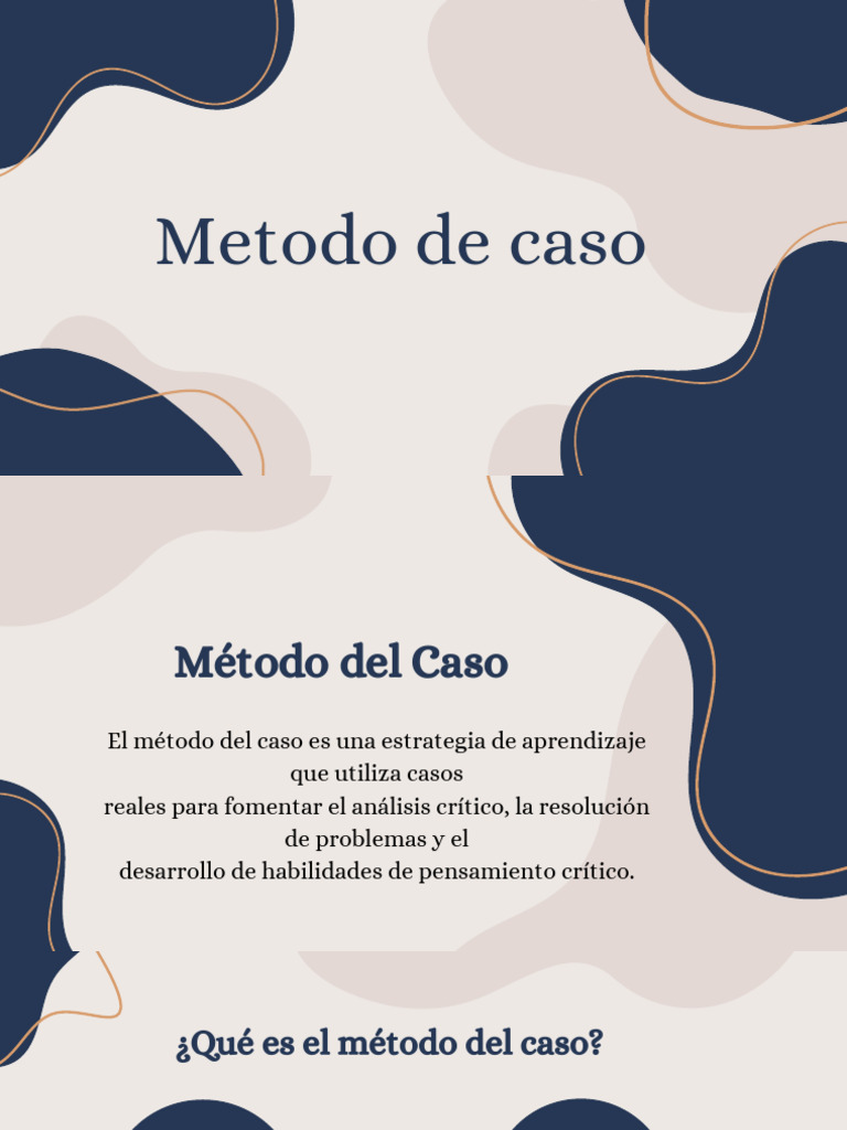 Metodo de Caso PDF | PDF | Toma de decisiones | Pensamiento