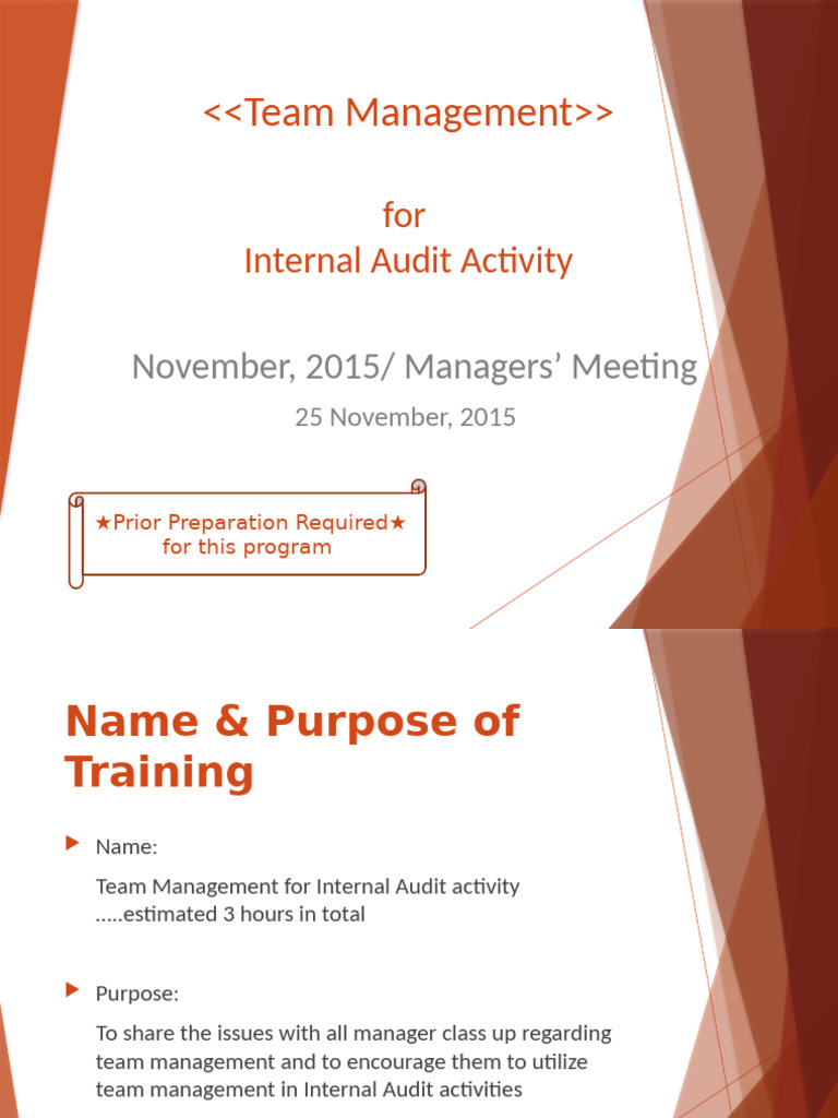 Trainings For Managers | PDF | Motivation | Motivational