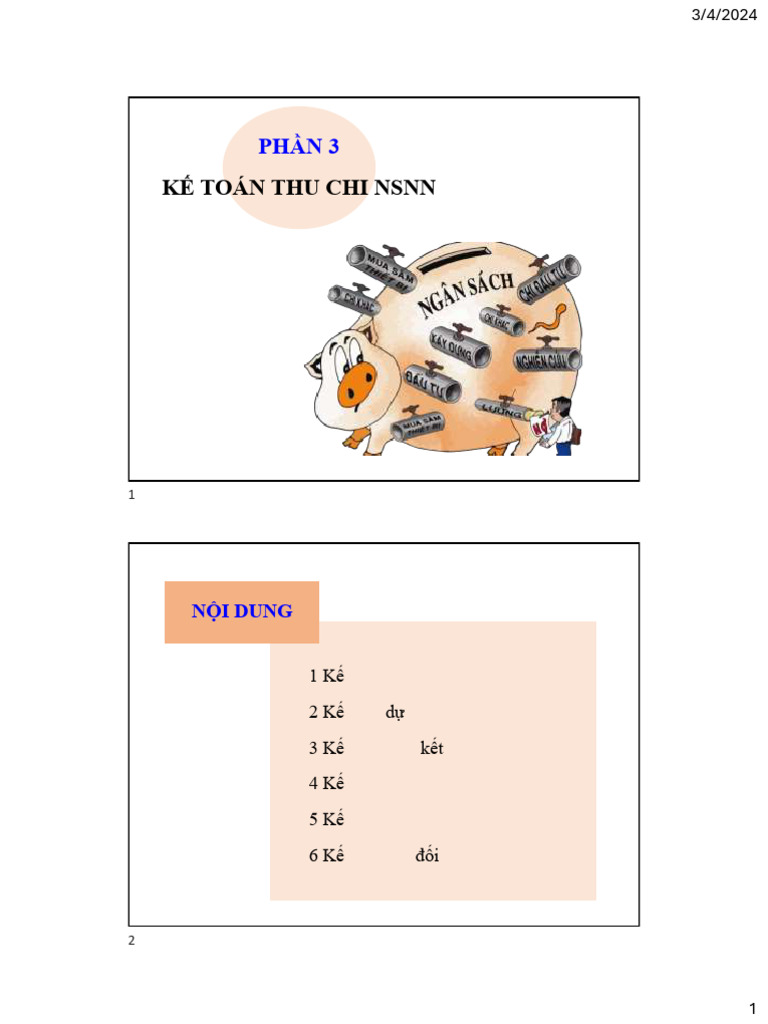 Tuần 4- KT thu chi NSNN - SV | PDF