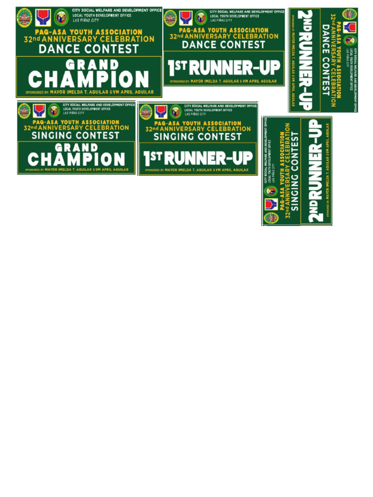 000 Trophy Label | PDF