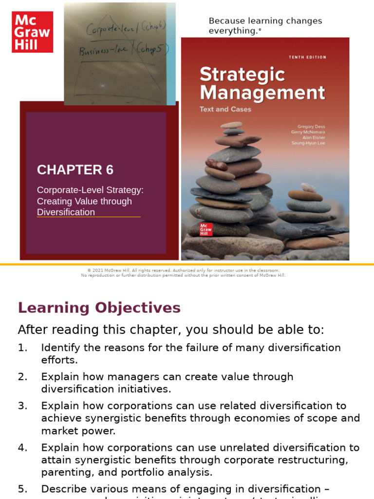 Chapter 6 Corporate Level Strategy | PDF | Mergers And Acquisitions ...