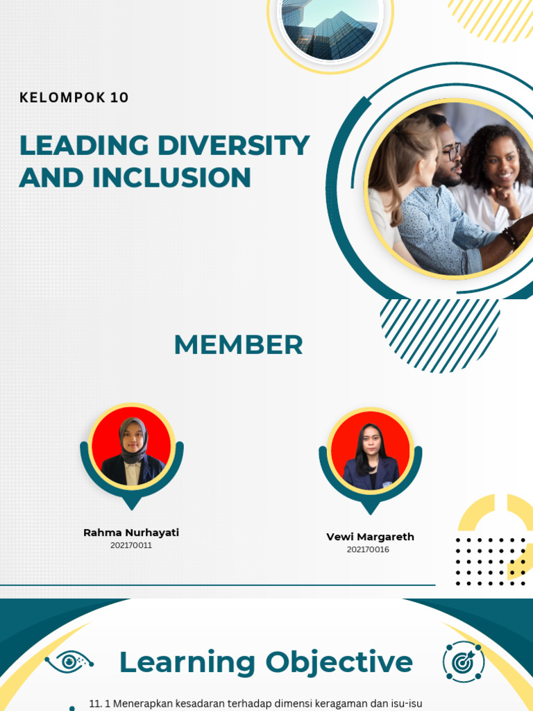 Chapter 11 Leading Diversity and Inclusion | PDF