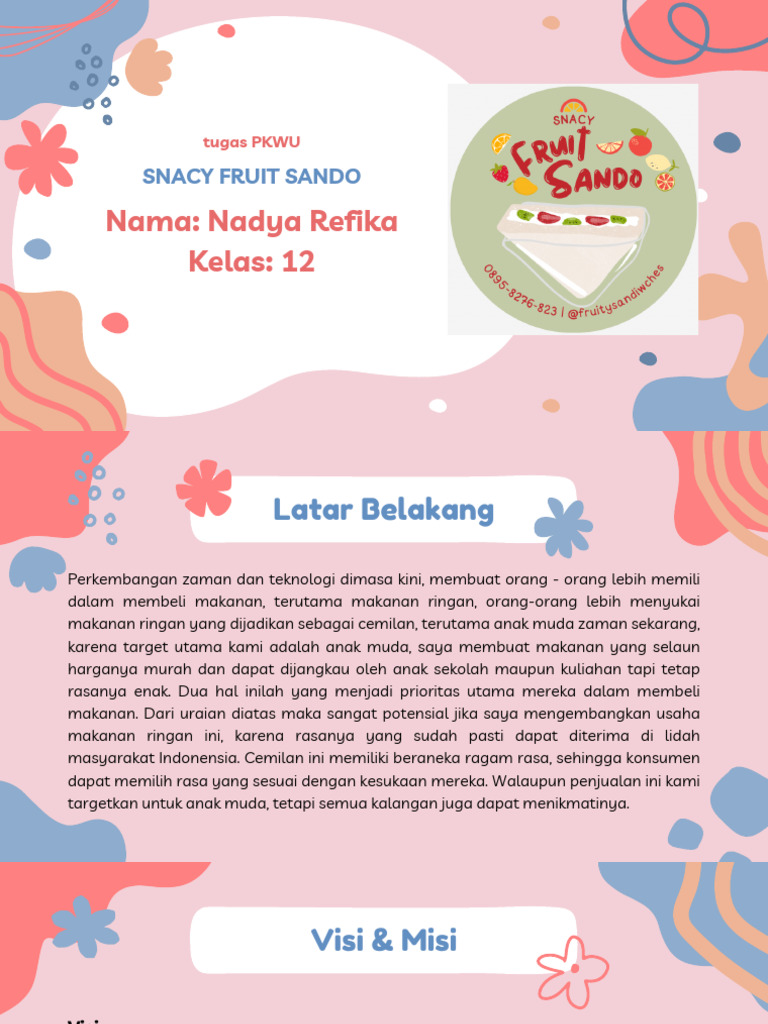 Proposal Makanan | PDF