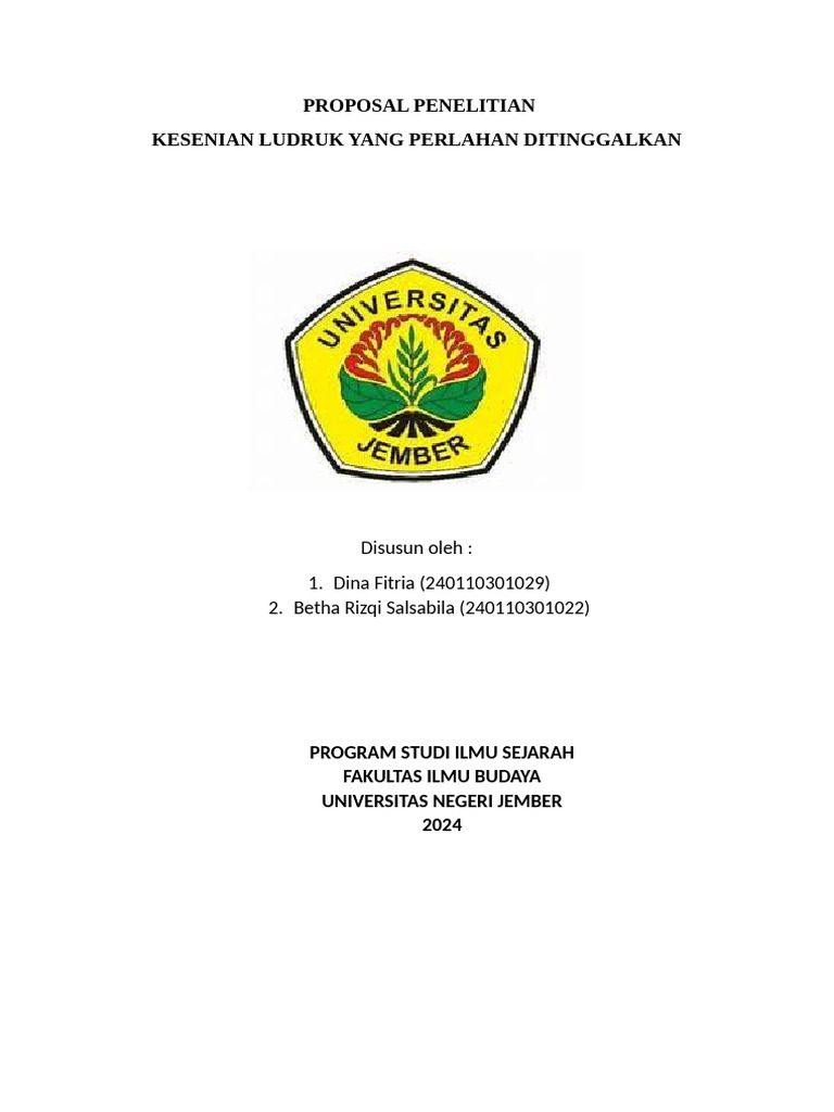 Proposal Penelitian Bindo-1 | PDF