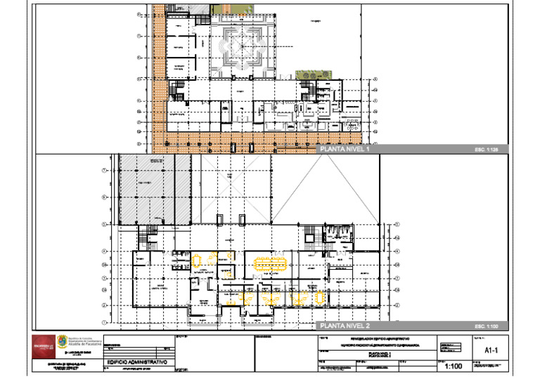 PLANTAS ALCALDIA REMODELACION 2024-Layout1 | PDF