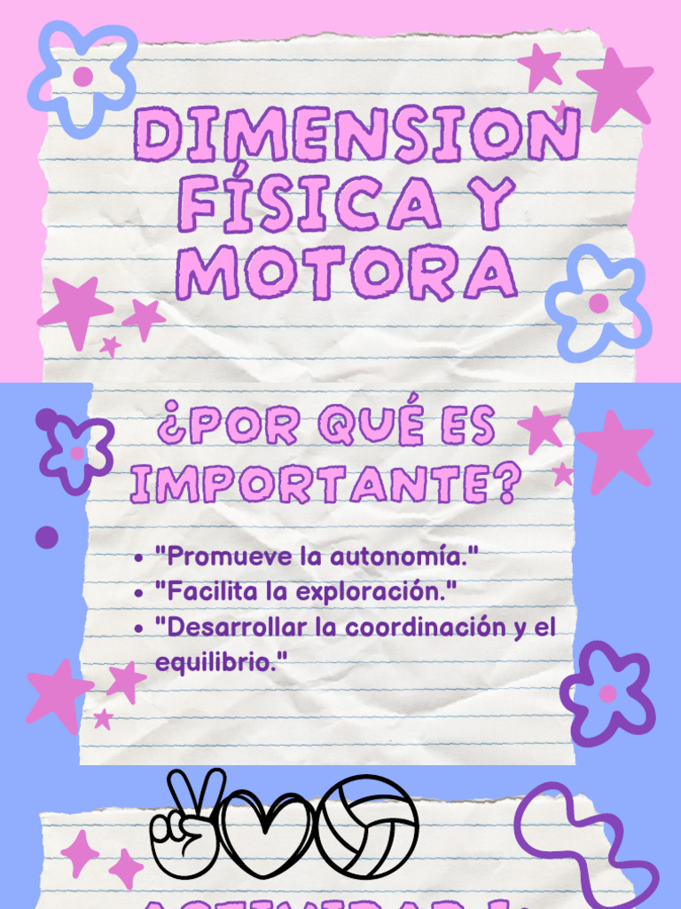 Dimension Fisica y Motora | PDF