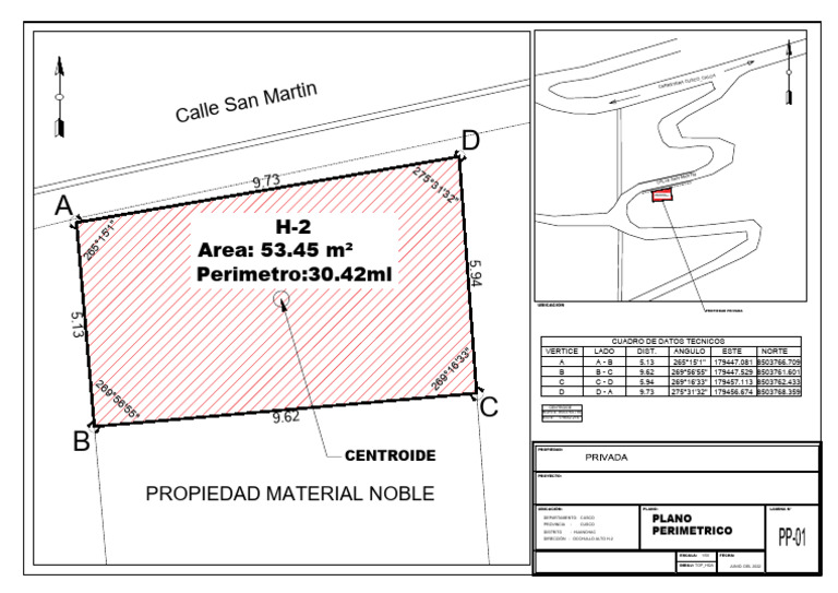 ACAD-PLANO PERIMETRICO-Model-Layout1 | PDF