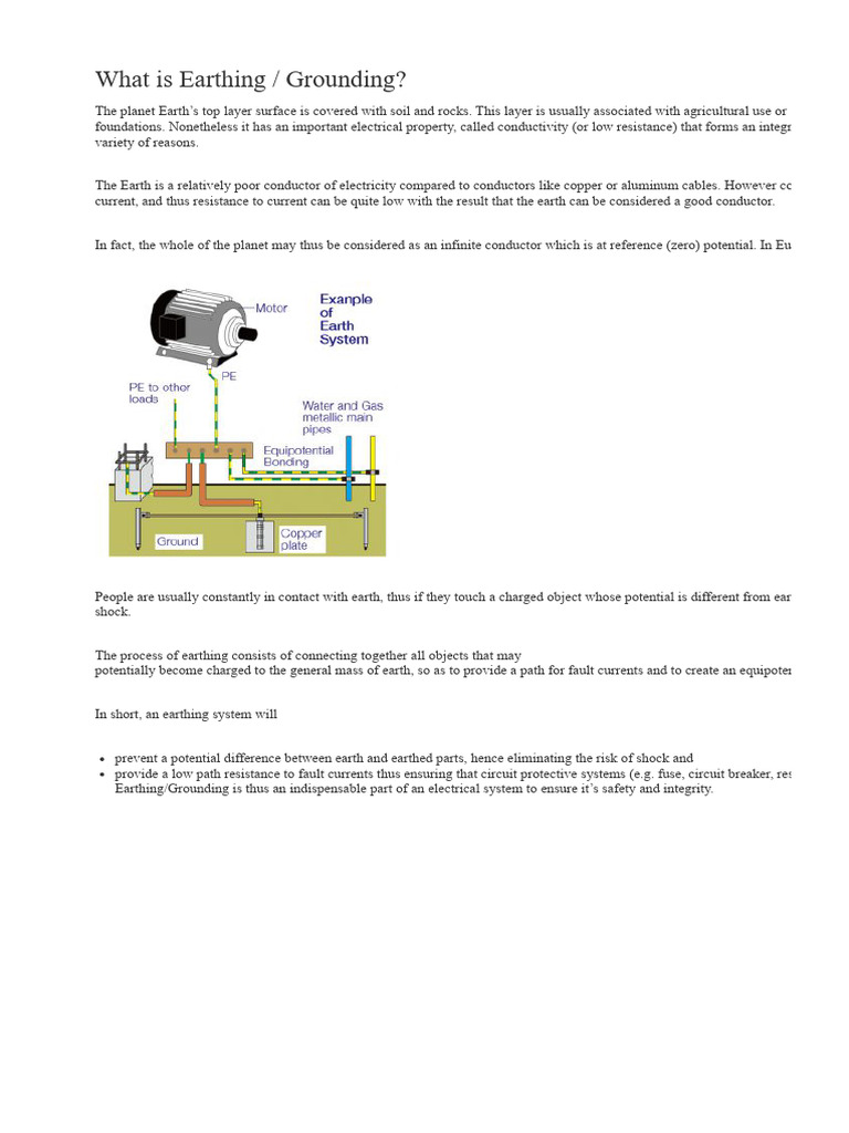 What Is Earthing - Grounding - Earth Express | PDF