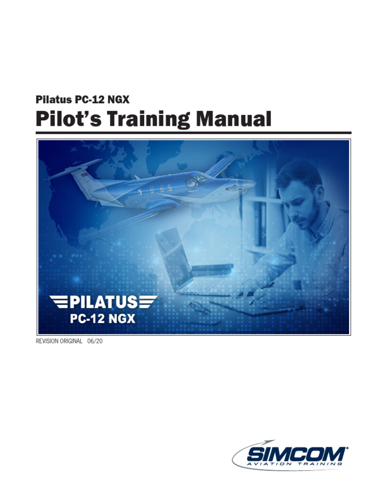 PC12NGX SimCom Pilot Training Manual - Revision Original 06-20 | PDF ...