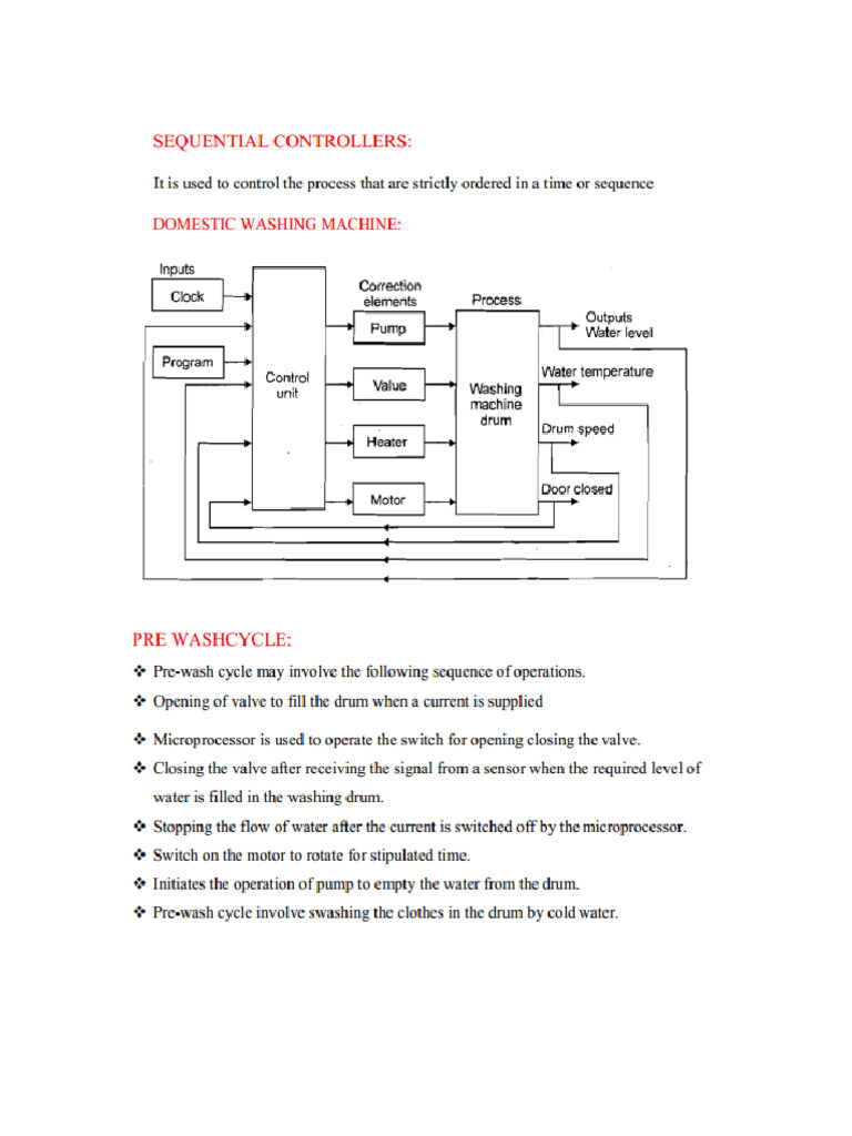5 Washing Machine Example | PDF