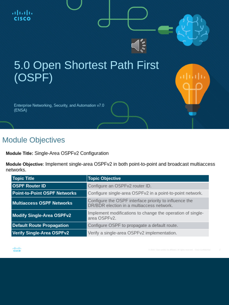 5.3 Complete Advanced OSPF Features | PDF | Internet Architecture | Computer Network