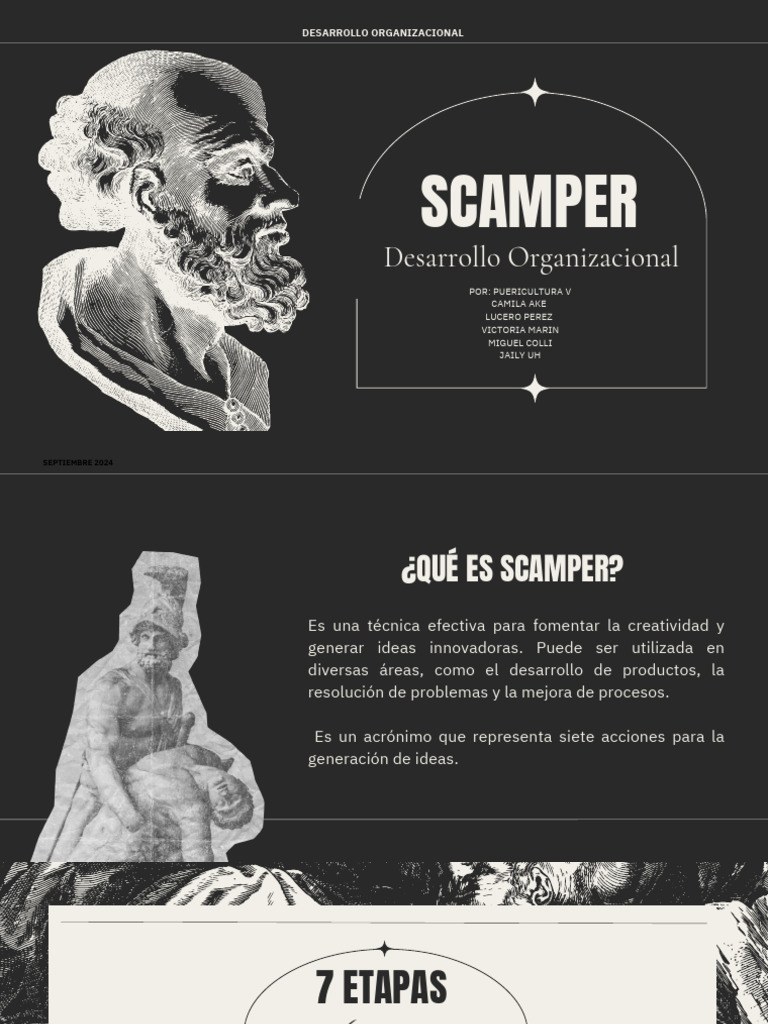 Scamper PDF | PDF | Cognición