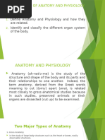 Human Anatomy Notes | PDF