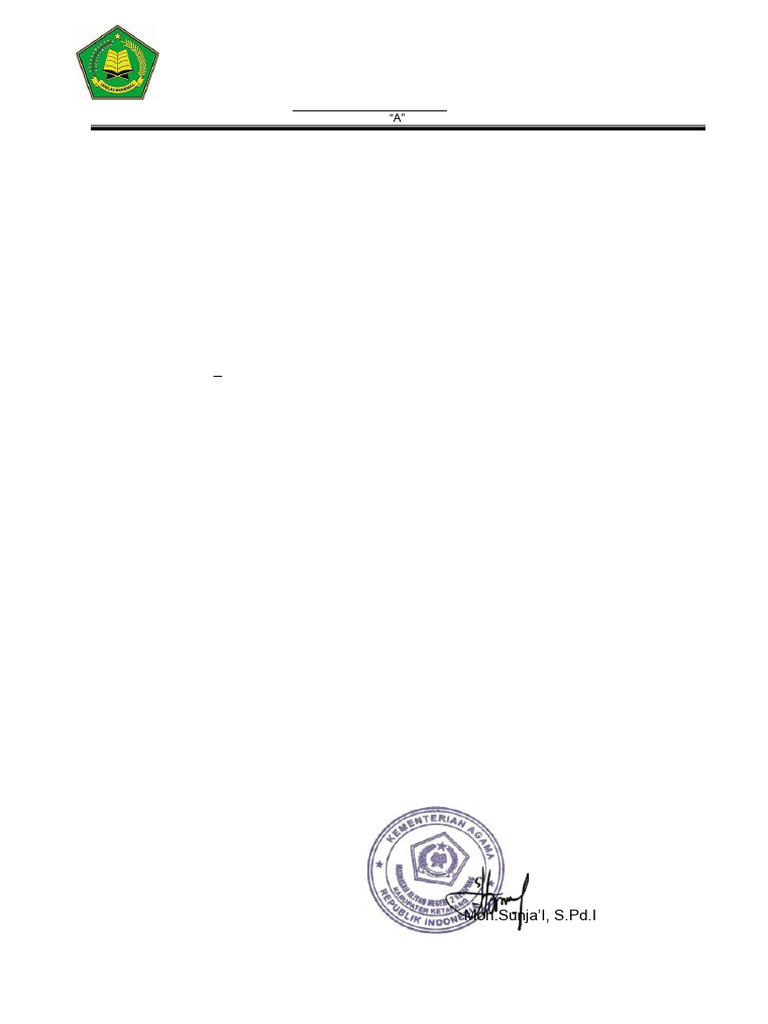 Permohonan Rekomendasi SBSN 2026 Ketapang | PDF