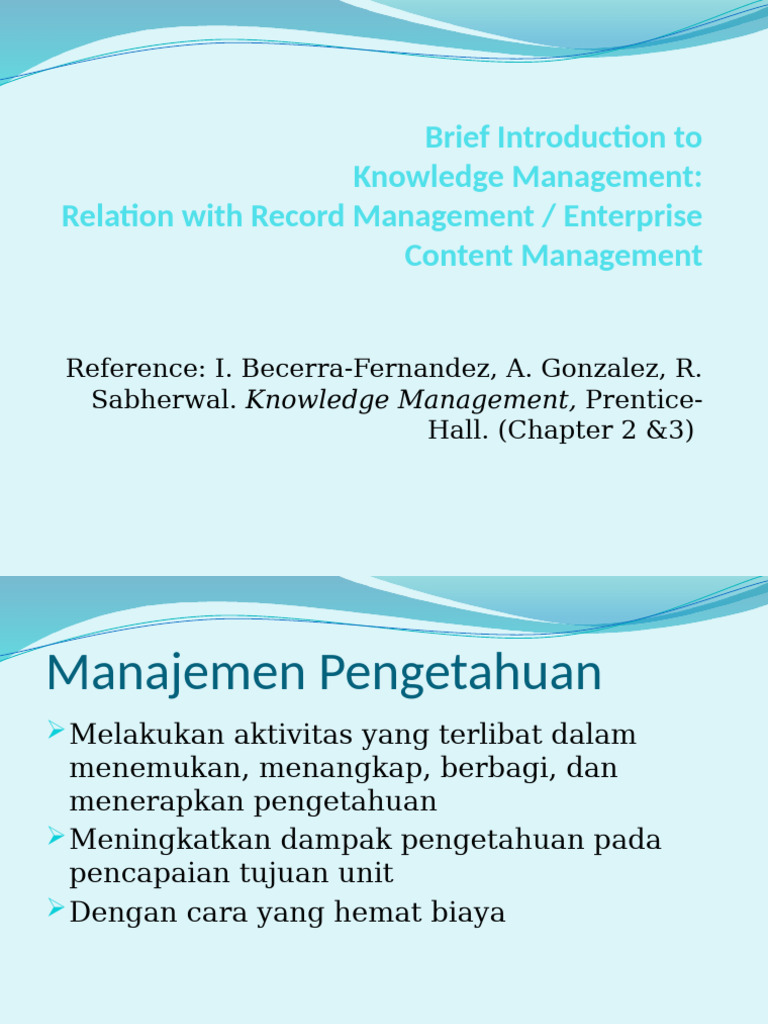 Knowledge Management | PDF | Knowledge | Tacit Knowledge