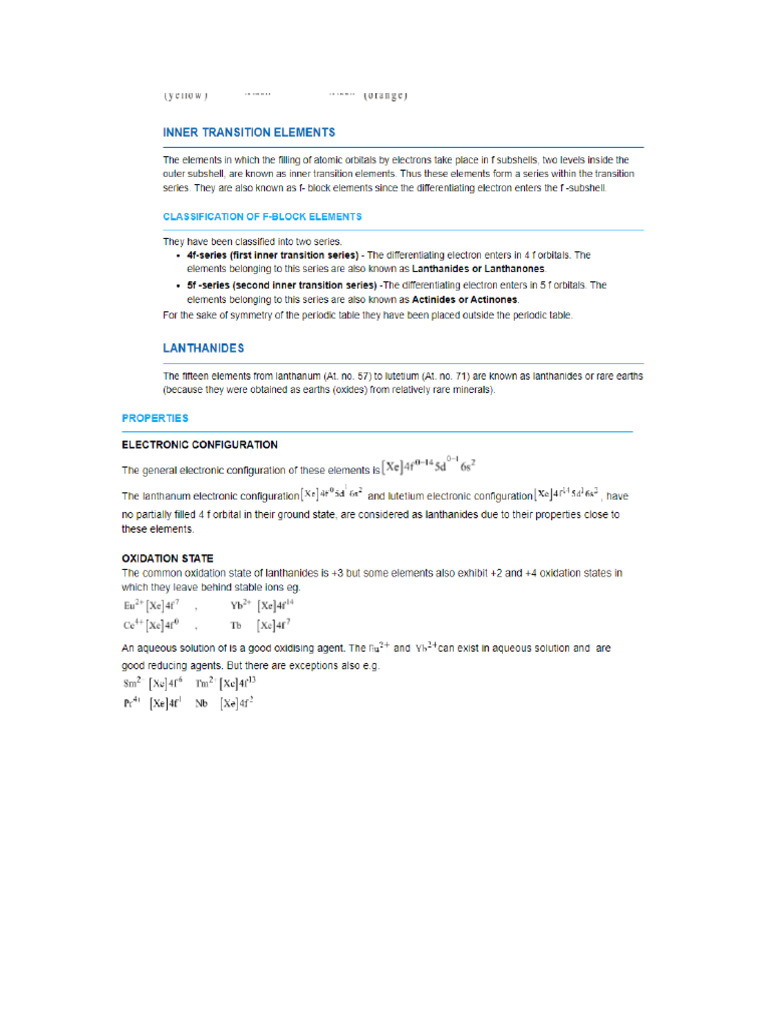 Concepts and Formulas 1 | PDF