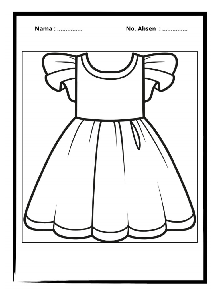 Sketsa Baju Kls 4 | PDF