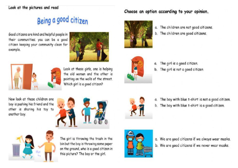 Being A Good Citizen - 1st - 2nd | PDF