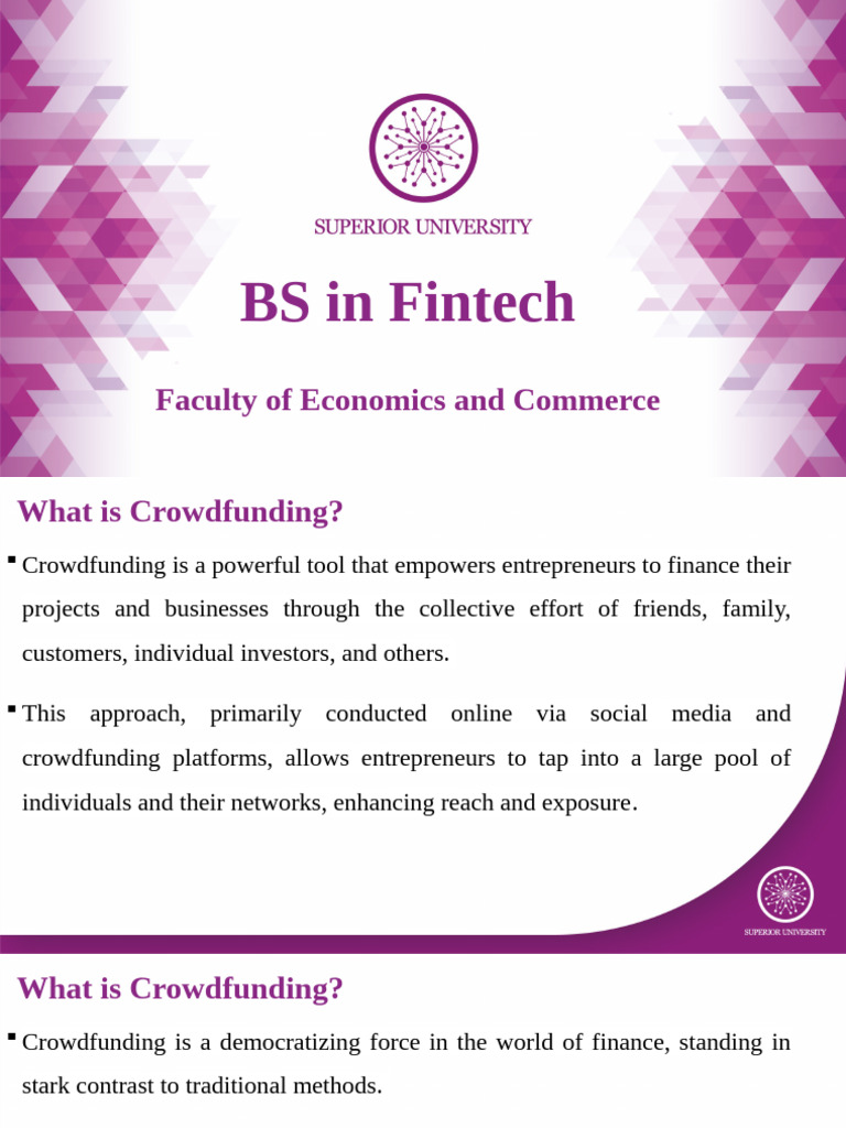 Understanding Crowdfunding Types & Benefits | PDF | Equity Crowdfunding ...