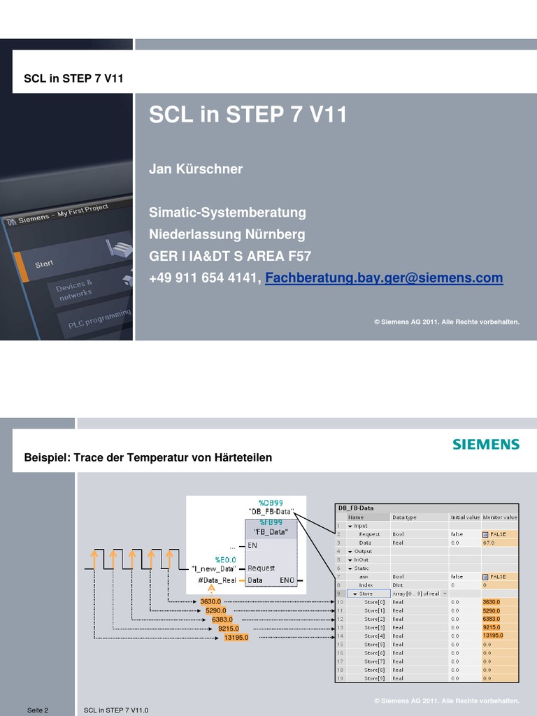 7 TIA Portal V11 SCL | PDF