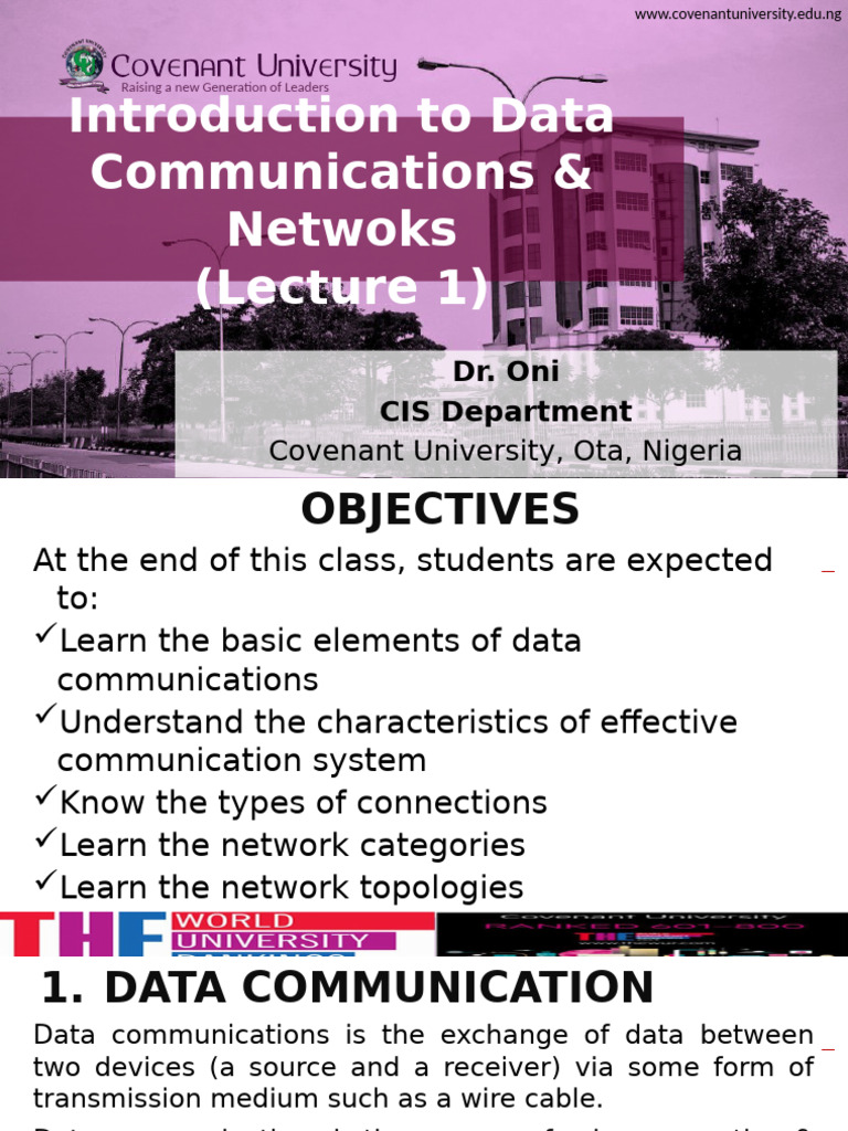 Data Communications & Network Basics | PDF | Network Topology | Duplex (Telecommunications)