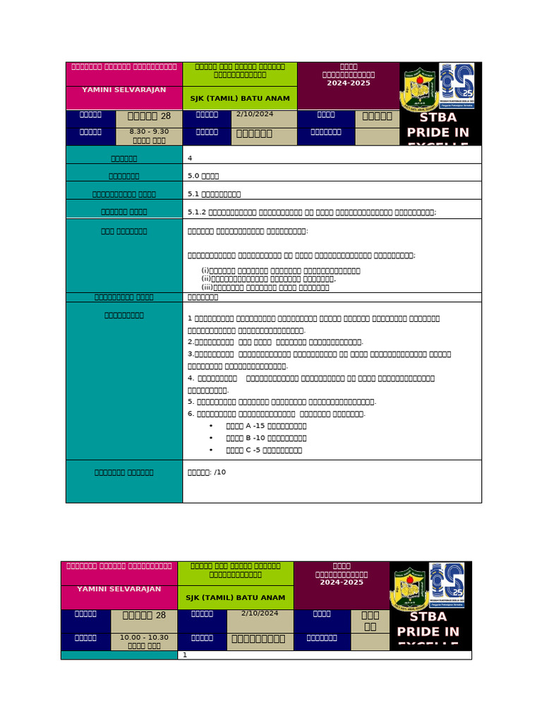 MT THN 5, PK THN 1 | PDF