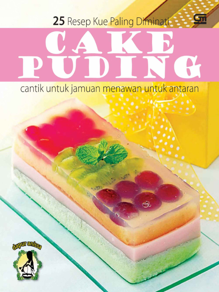 25 Resep Kue Paling Diminati - Cake Puding | PDF