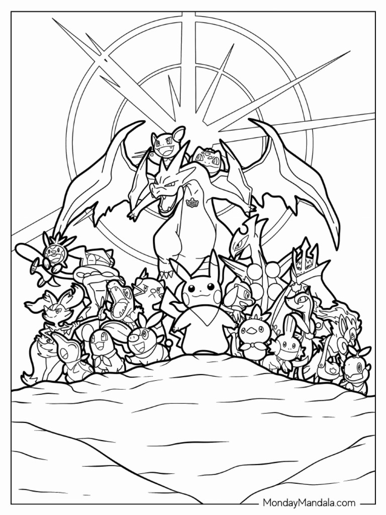 Pokemon Coloring Sheet | PDF