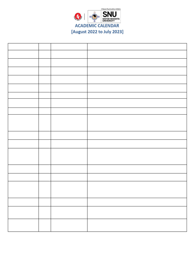 Academic Calendar 2022-2023 Overview | PDF | Academic Term | Schools