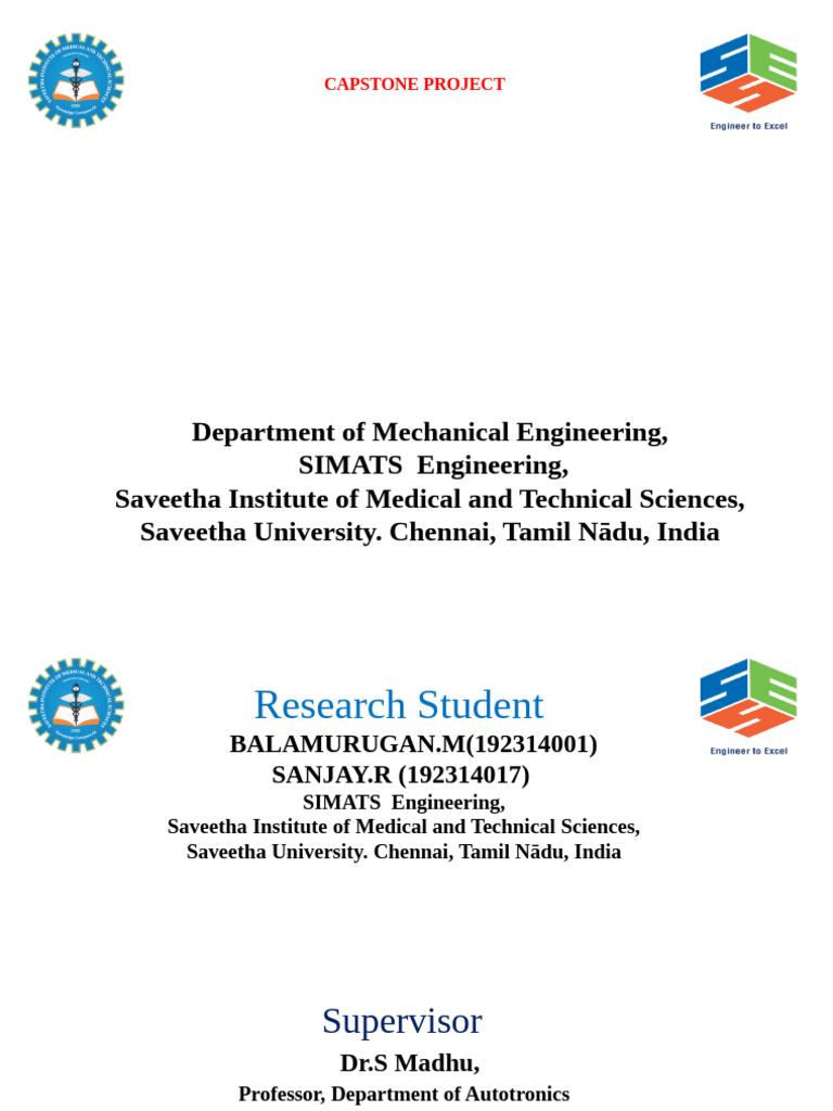FOM Capstone Project BS PPT Magnetic | PDF | Composite Material | Fiberglass