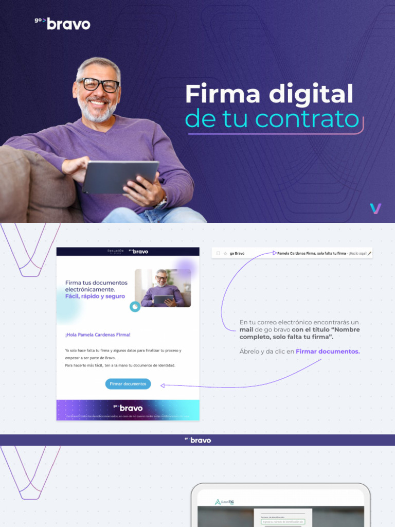 Firma de Contrato Bravo Colombia Nacionales | PDF