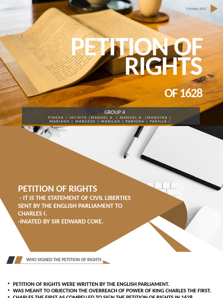 Petition of Rights | PDF