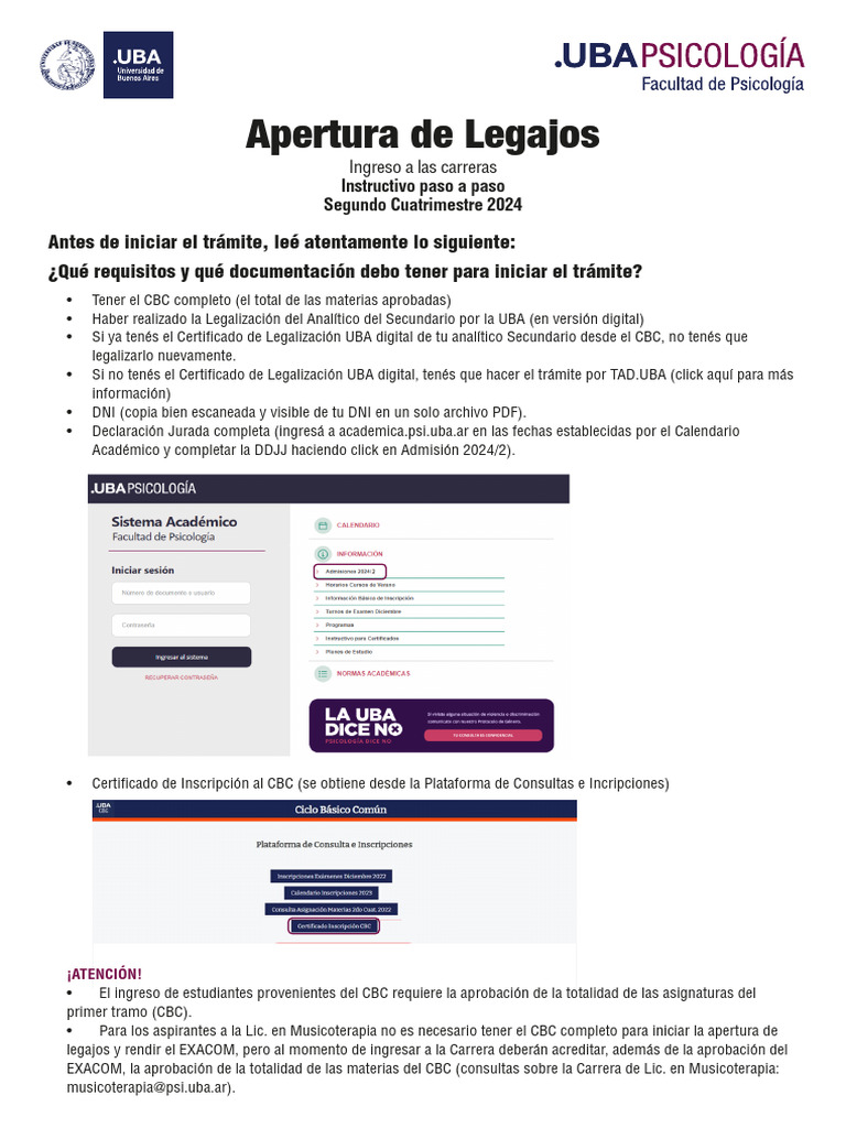 17 2024 2c Legajos New | PDF | Documento de identidad