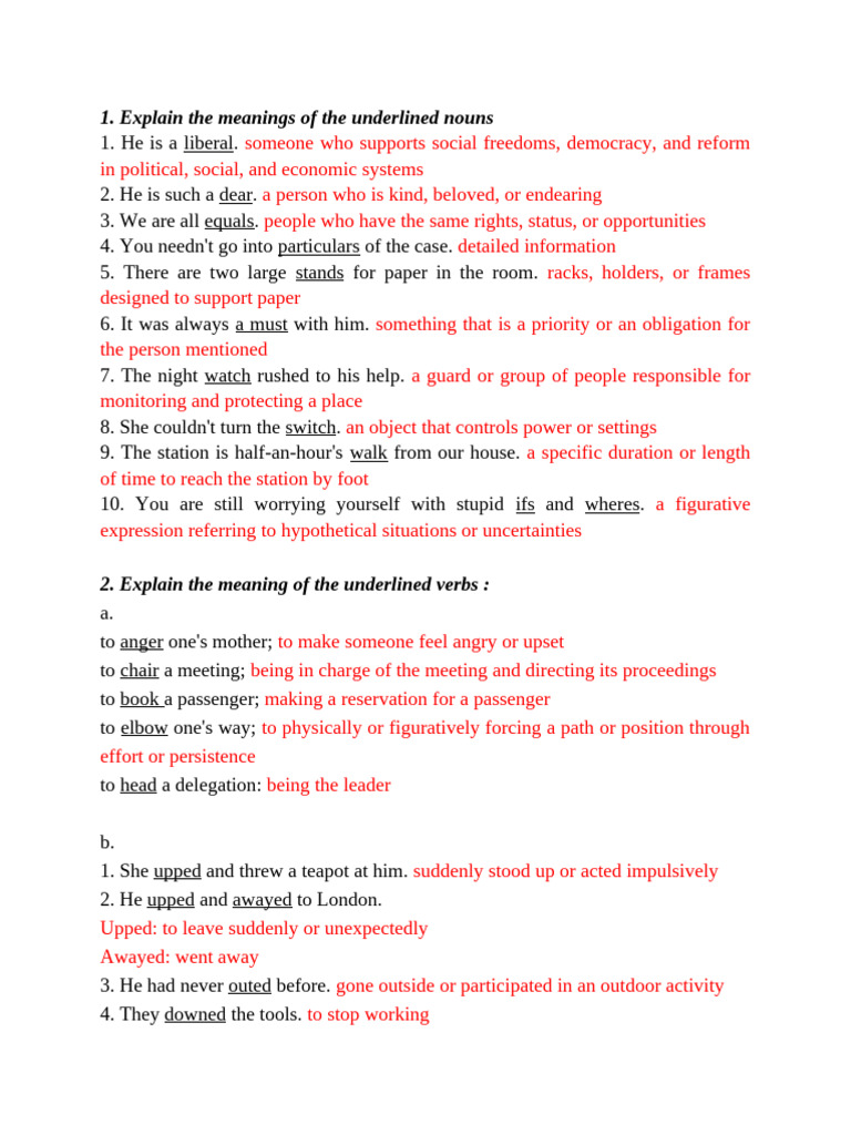 Exercise On Conversion | PDF