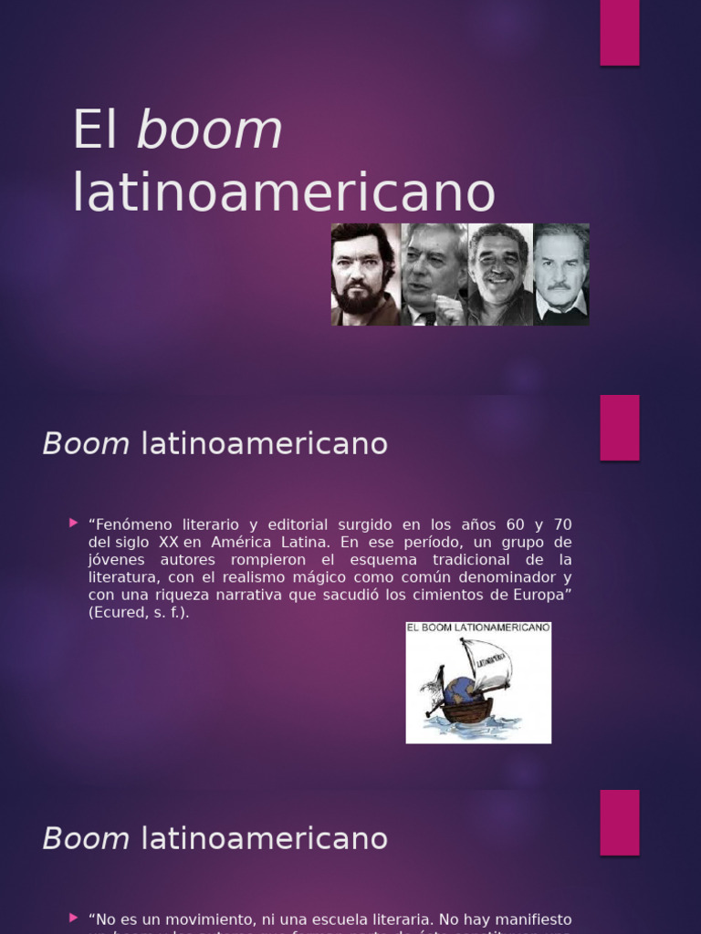 El Boom Latinoamericano | PDF